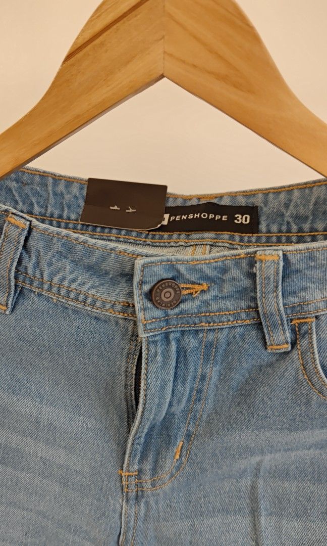 Brandnew Penshoppe Ripped Jeans, Men's Fashion, Bottoms, Jeans on Carousell