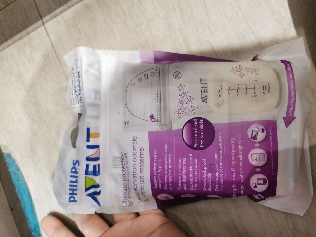 Breastmilk Storage Bags avent, Babies & Kids, Nursing & Feeding ...