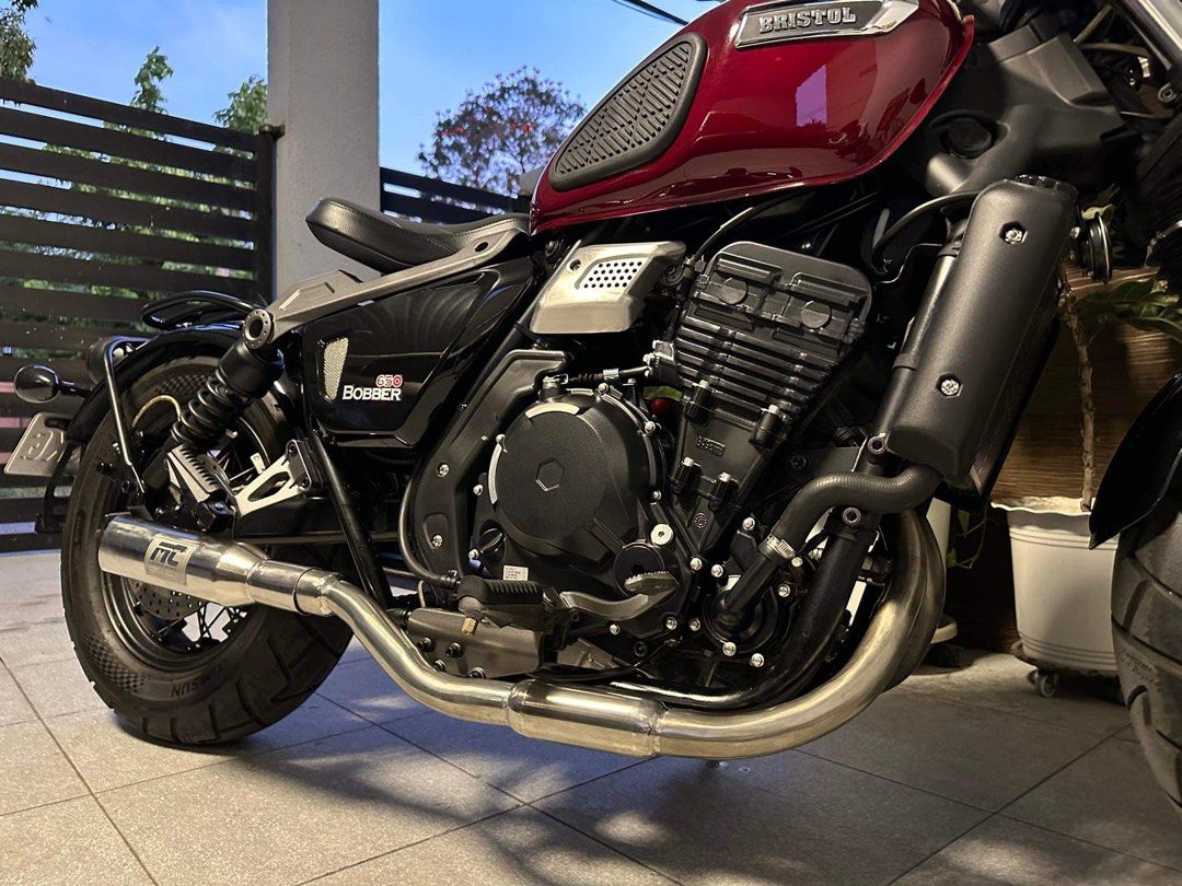 Bristol Bobber 650 2022, Motorbikes, Motorbikes for Sale on Carousell