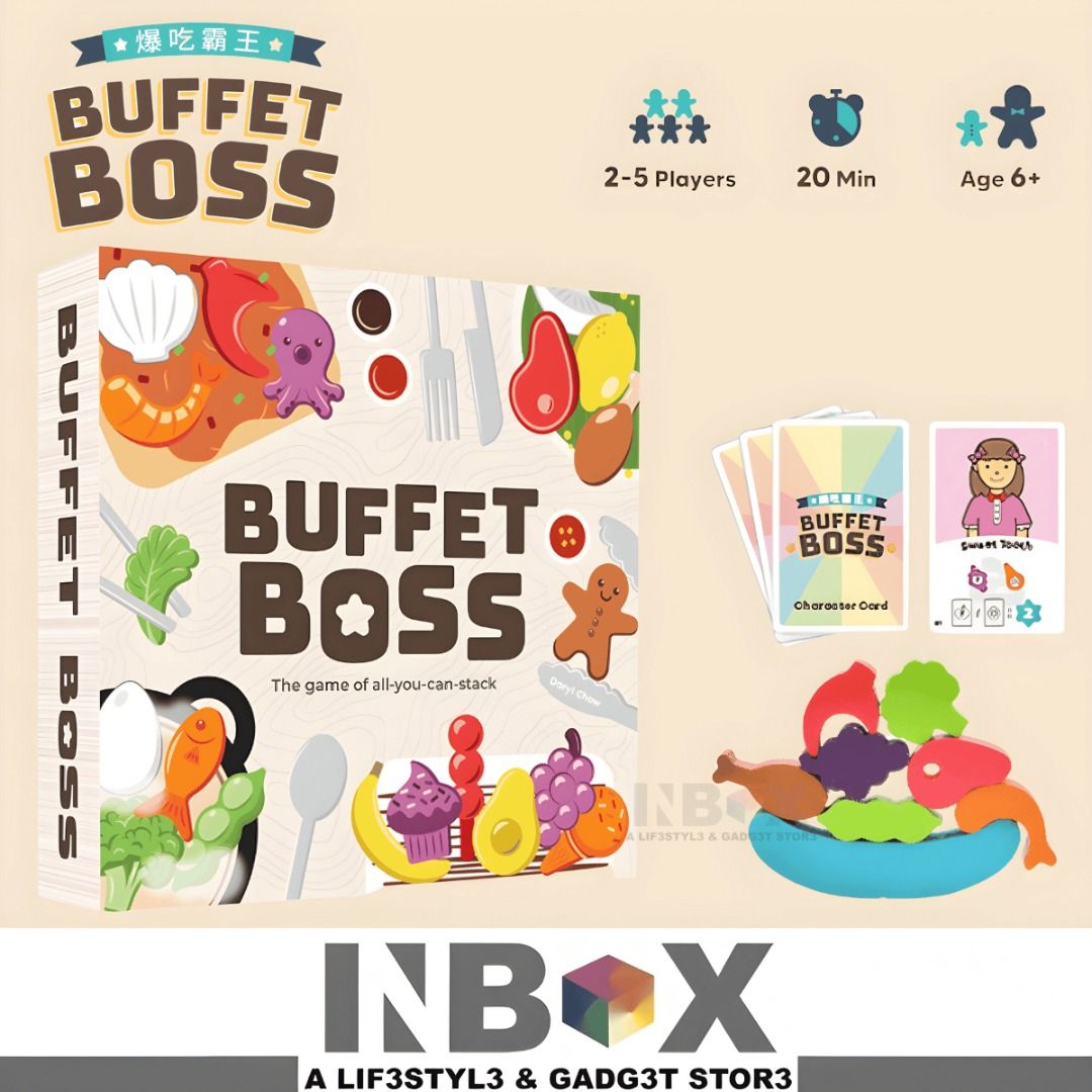 Buffet Boss Card Game [SG], Hobbies & Toys, Toys & Games on Carousell