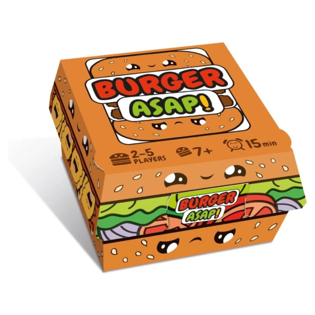 Burger ASAP Card Game, Hobbies & Toys, Toys & Games on Carousell