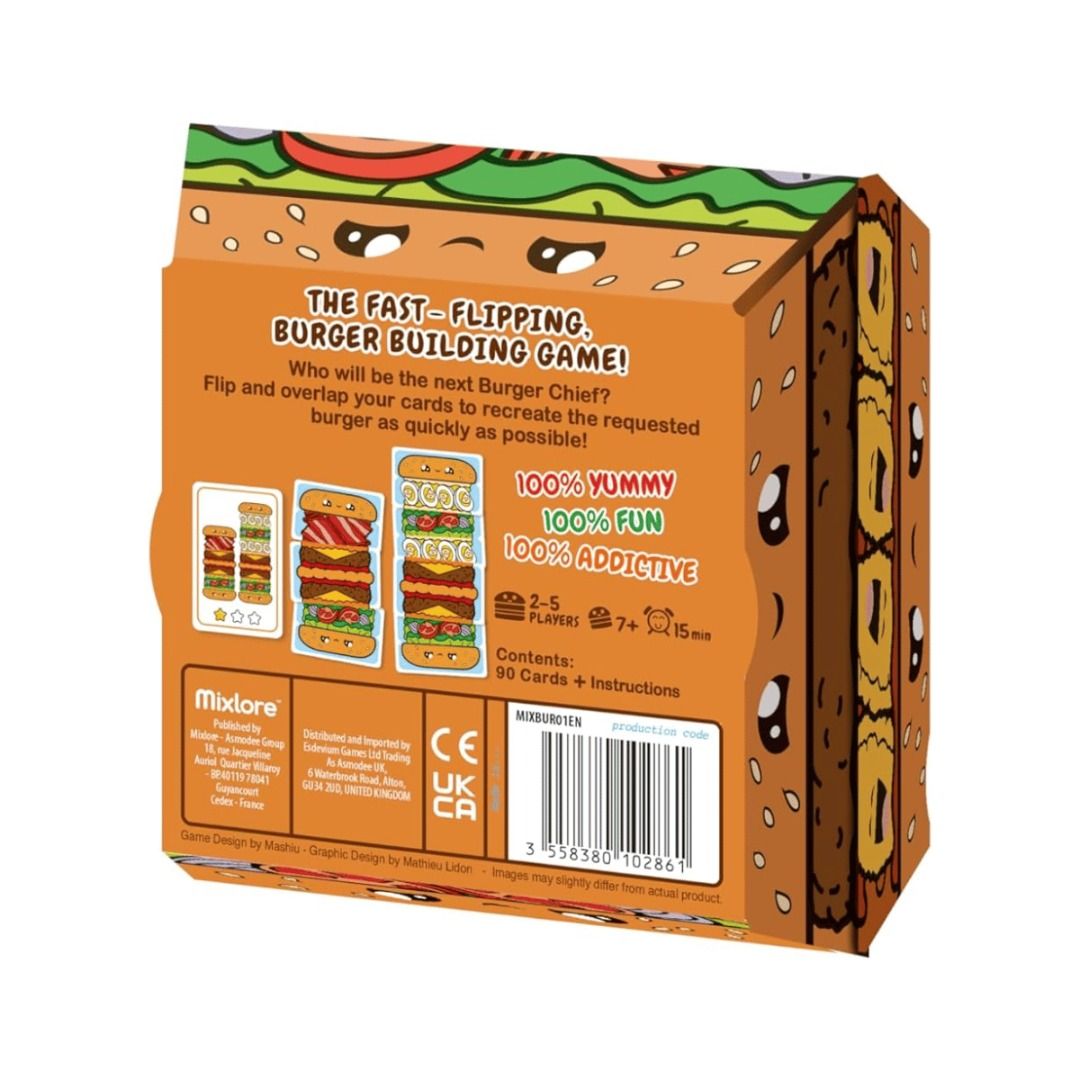 Burger ASAP Card Game, Hobbies & Toys, Toys & Games on Carousell