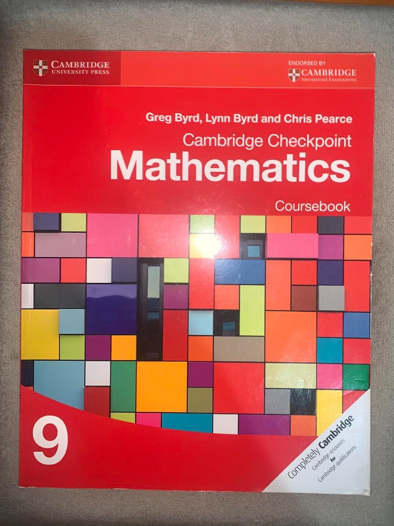 Cambridge Checkpoint Mathematics Coursebook Year 9, Hobbies & Toys ...