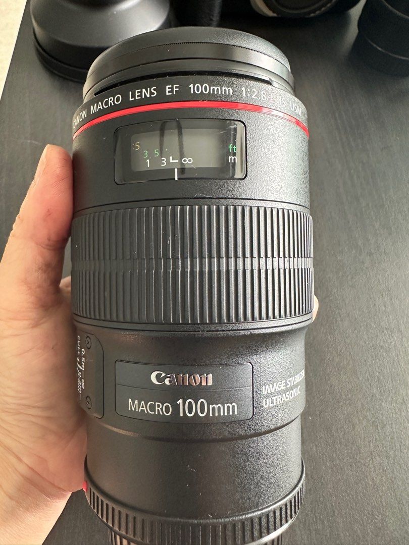 Canon Image Stabilizer Ultrasonic Macro 2.8 100mm Lens, Photography ...