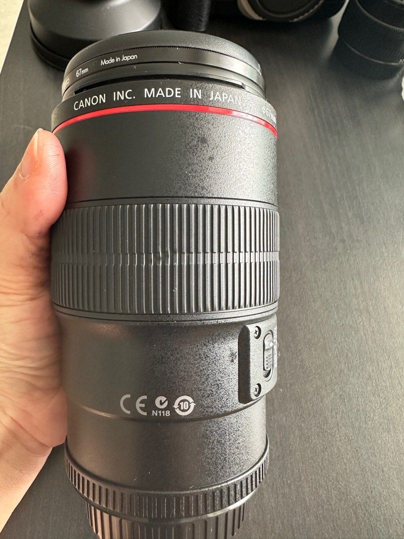 Canon Image Stabilizer Ultrasonic Macro 2.8 100mm Lens, Photography ...