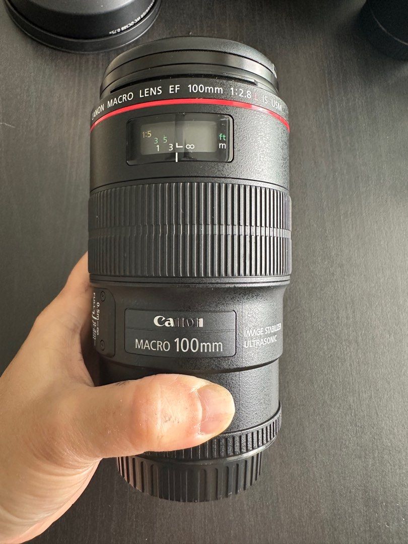 Canon Image Stabilizer Ultrasonic Macro 2.8 100mm Lens, Photography ...