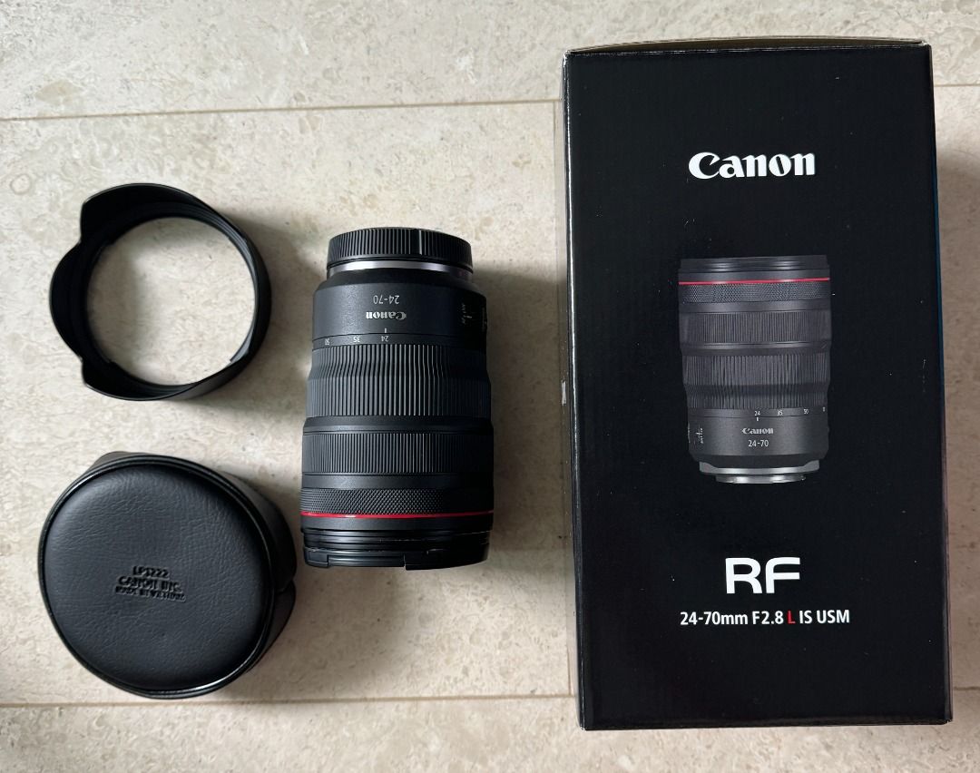 Canon RF24-70mm f/2.8L IS USM Lense, Photography, Lens & Kits on Carousell