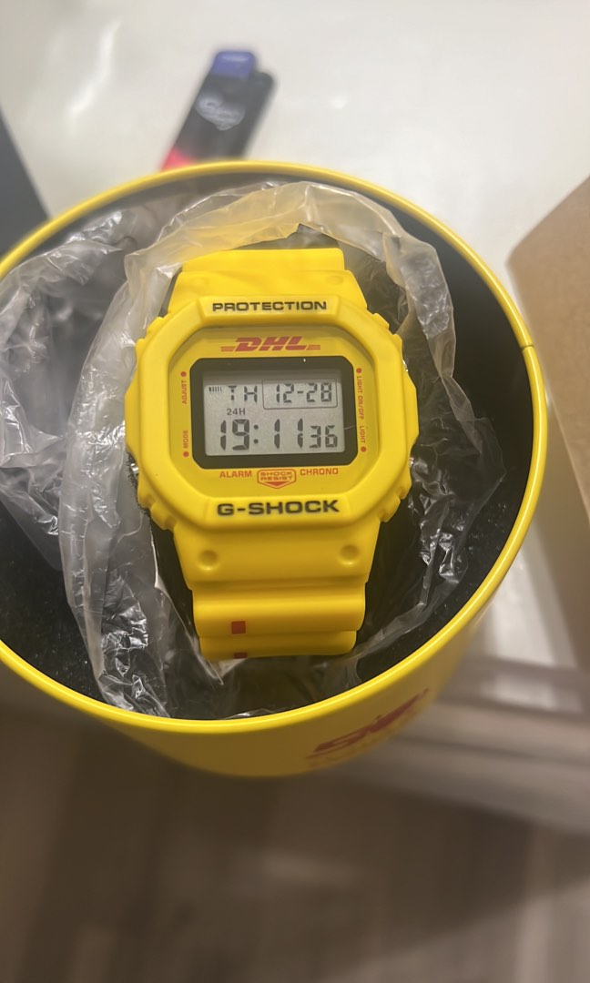 Casio G-Shock DHL 50 years anniversary limited edition, Luxury, Watches ...
