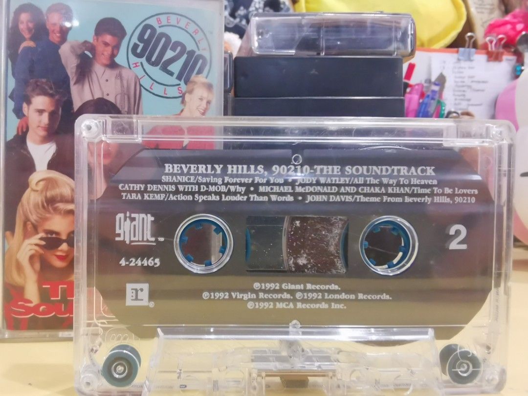 (Cassette) Beverly Hills 90210 The Soundtrack, Hobbies & Toys, Music & Media, CDs & DVDs on ...