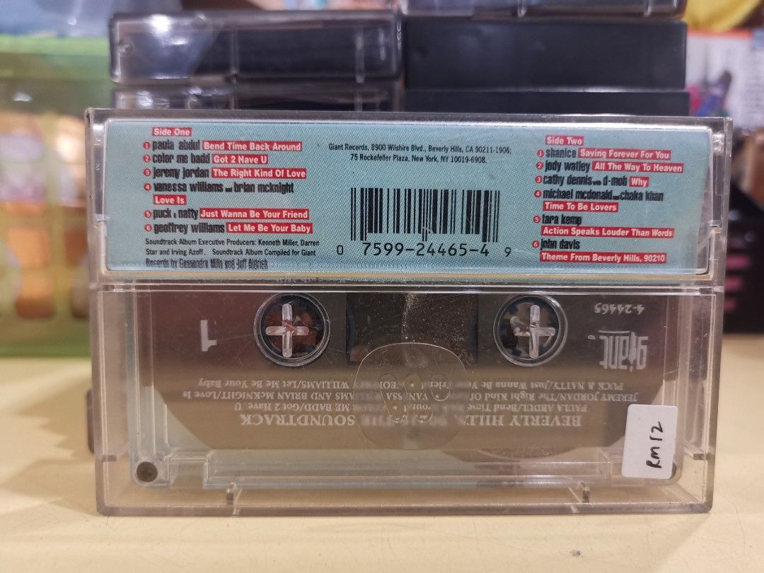 (Cassette) Beverly Hills 90210 The Soundtrack, Hobbies & Toys, Music & Media, CDs & DVDs on ...