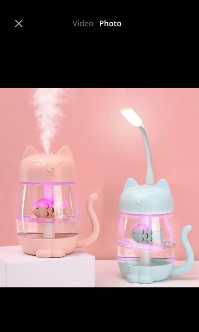 Cat Humidifier/LED light/Fan, TV & Home Appliances, Other Home ...