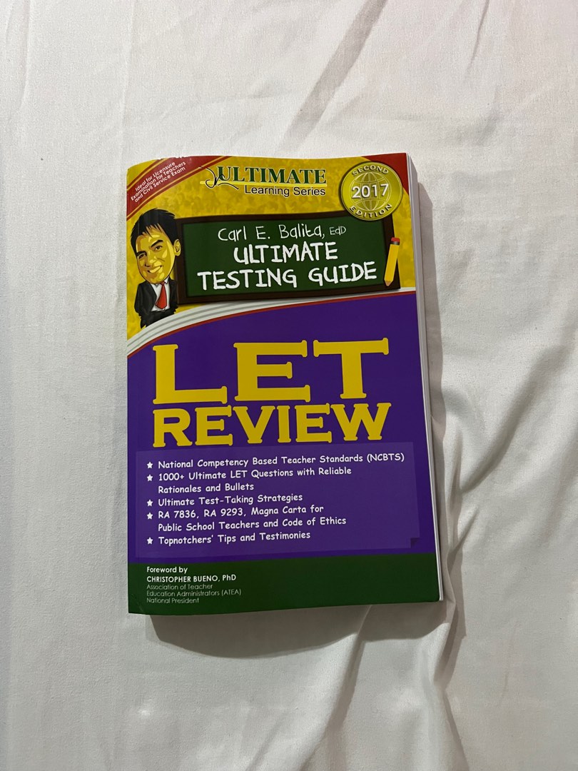 CBRC LET Book: Ultimate Testing Guide 2017, Hobbies & Toys, Books ...