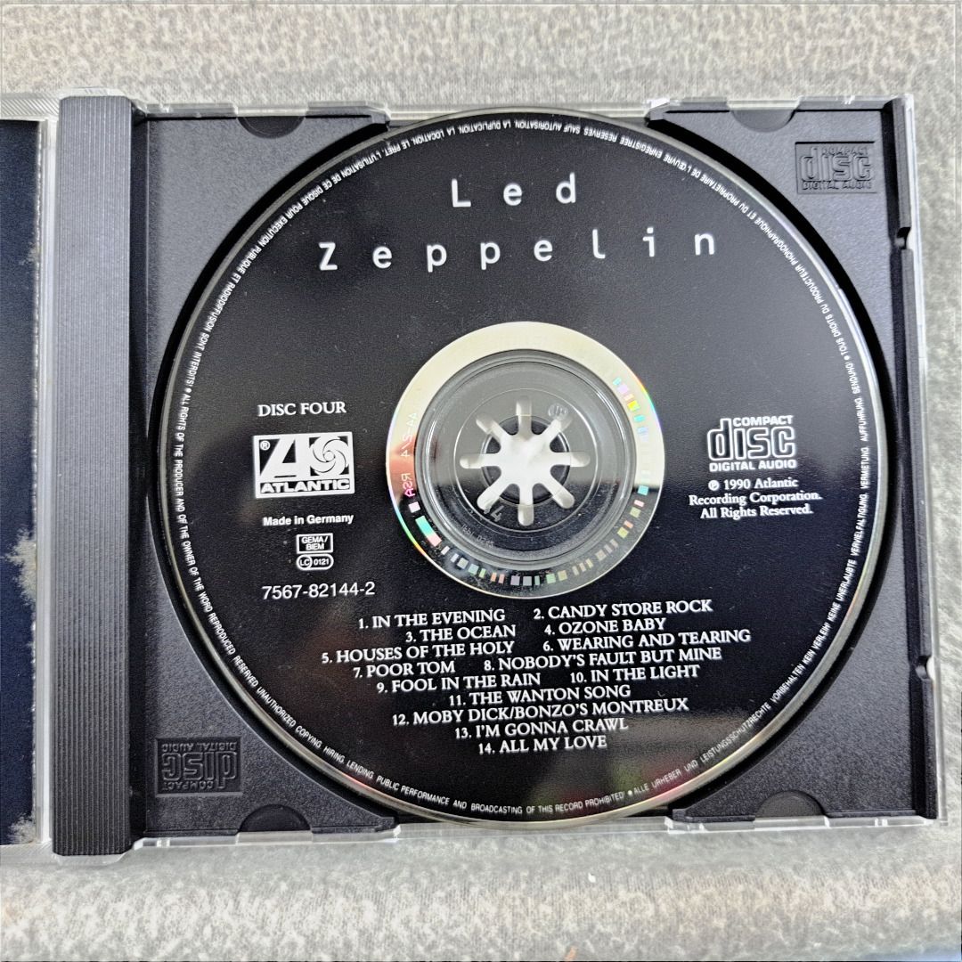 CD - Led Zeppelin Boxed Set CD 4, Hobbies & Toys, Music & Media, CDs ...