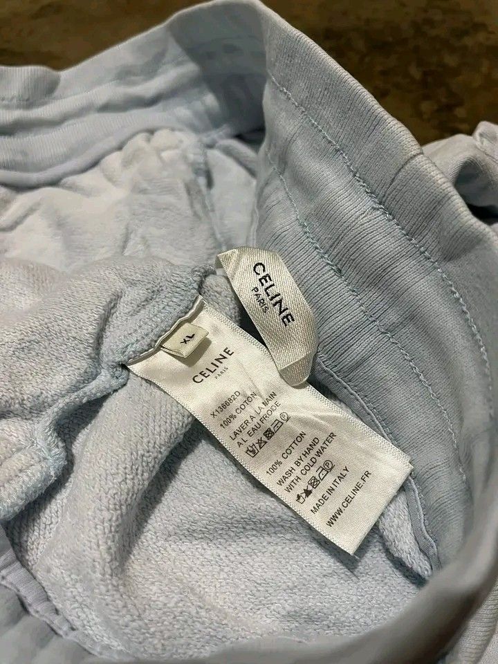 Celine Reflectorized Script Shorts, Men's Fashion, Bottoms, Shorts on ...