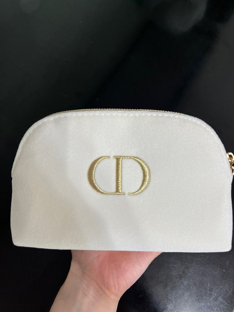 Christian Dior makeup pouch, Luxury, Bags & Wallets on Carousell