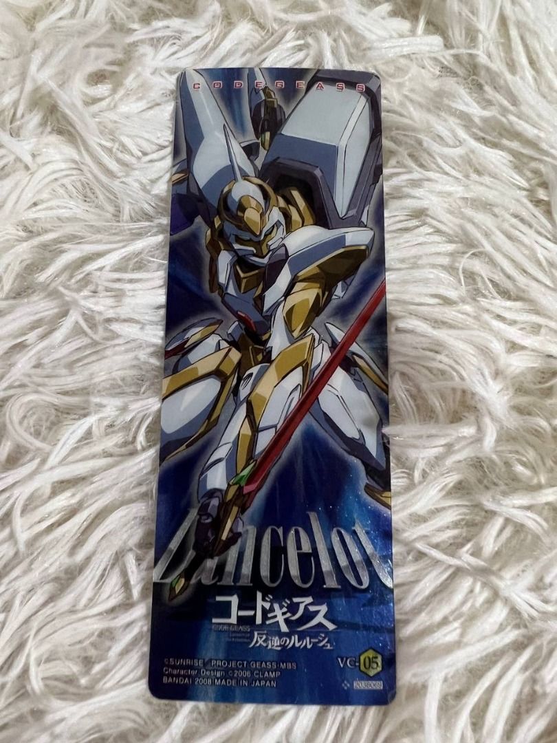Code Geass - Clear book mark [Official Merch], Hobbies & Toys, Toys ...