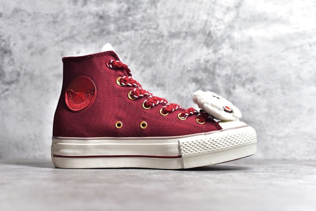 Converse Legacy Run Star High Cut Red shoes, Women's Fashion, Footwear ...