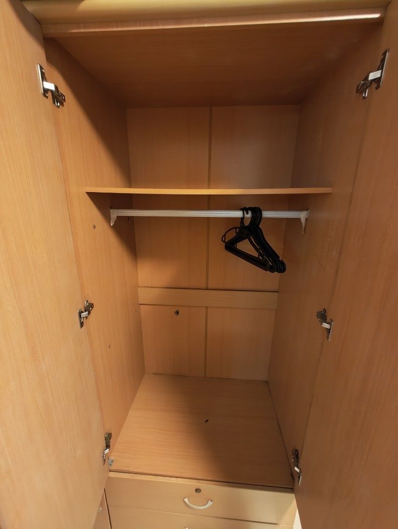 3 door Wardrobe Cubboard, Furniture & Home Living, Furniture, Shelves ...