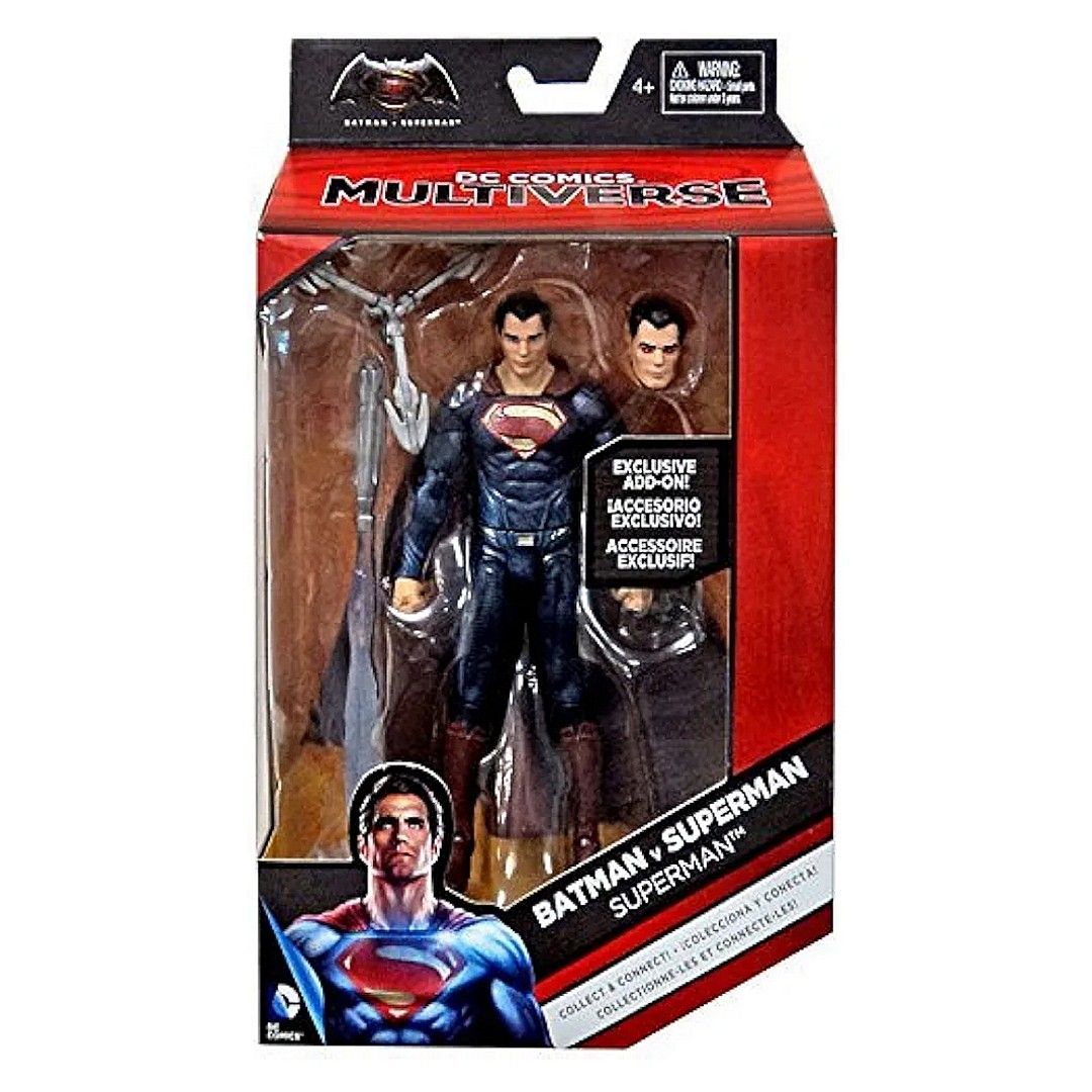 DC Batman v Superman: Dawn of Justice Multiverse Grapnel Blaster Series Superman Exclusive Add ...
