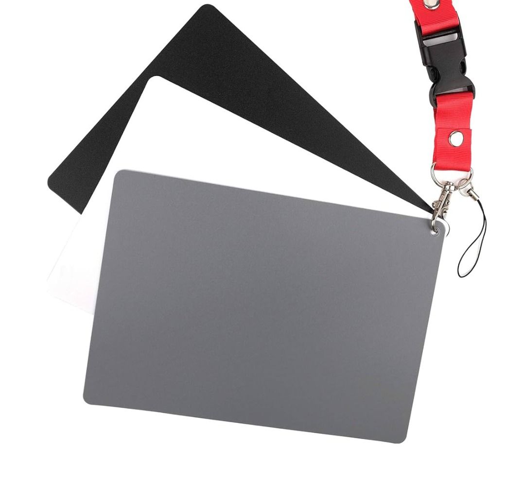 Digital Gray Chart white balance colour adjuster White Color Balance ...