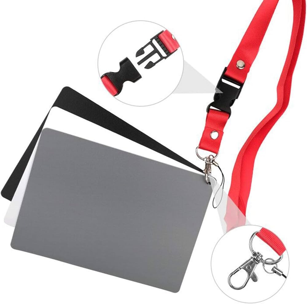 Digital Gray Chart white balance colour adjuster White Color Balance ...