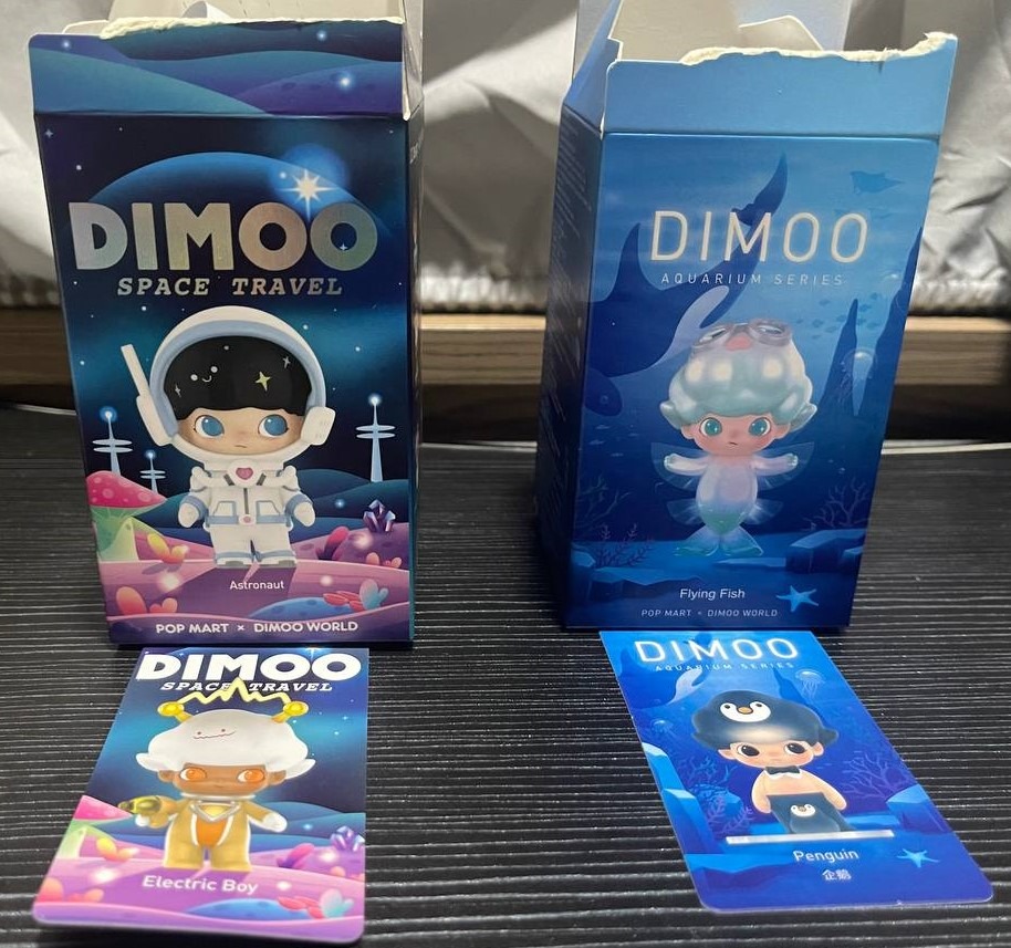 Dimoo Space Travel/Aquarium Series, Hobbies & Toys, Toys & Games on ...