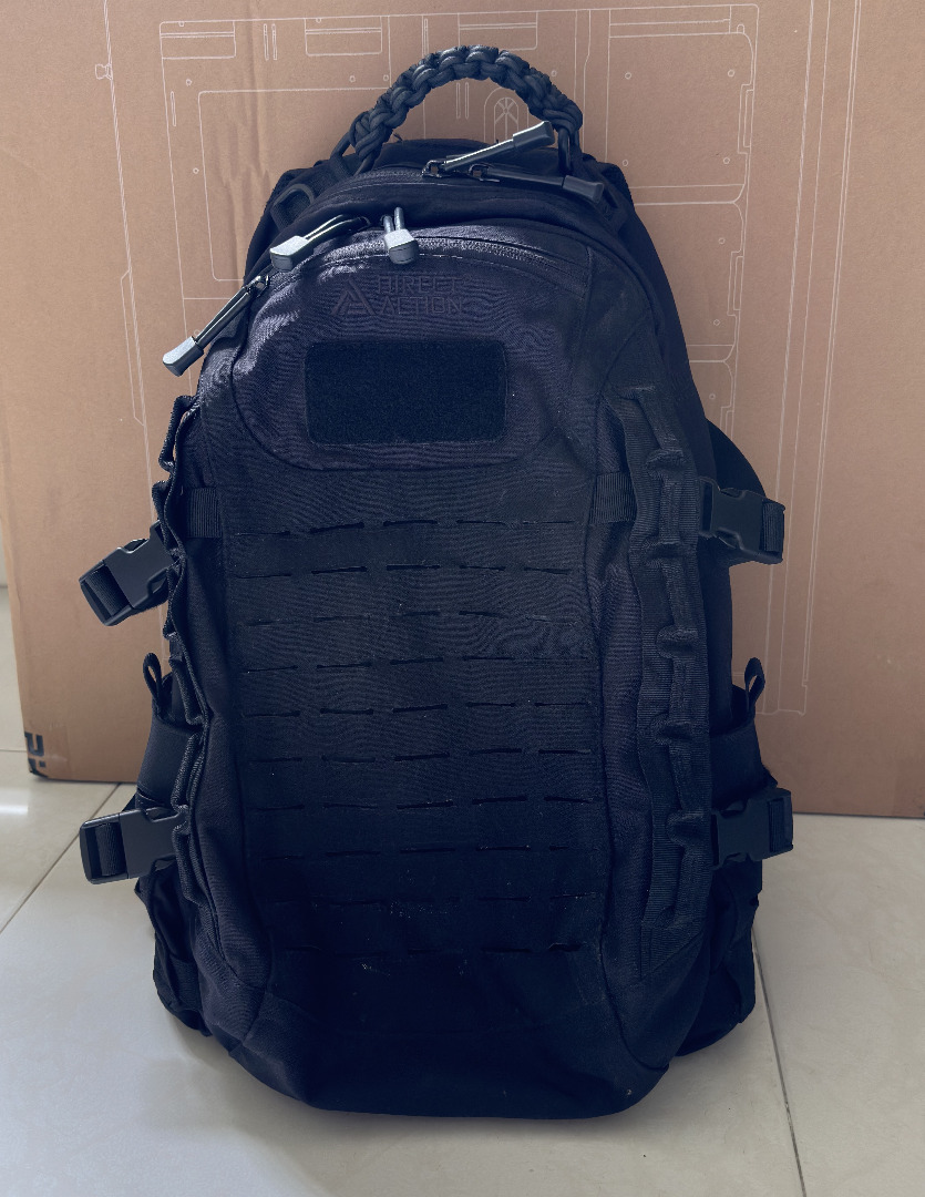 Direct Action Dragon Egg MK2 Black EDC Backpack, Men's Fashion, Bags ...