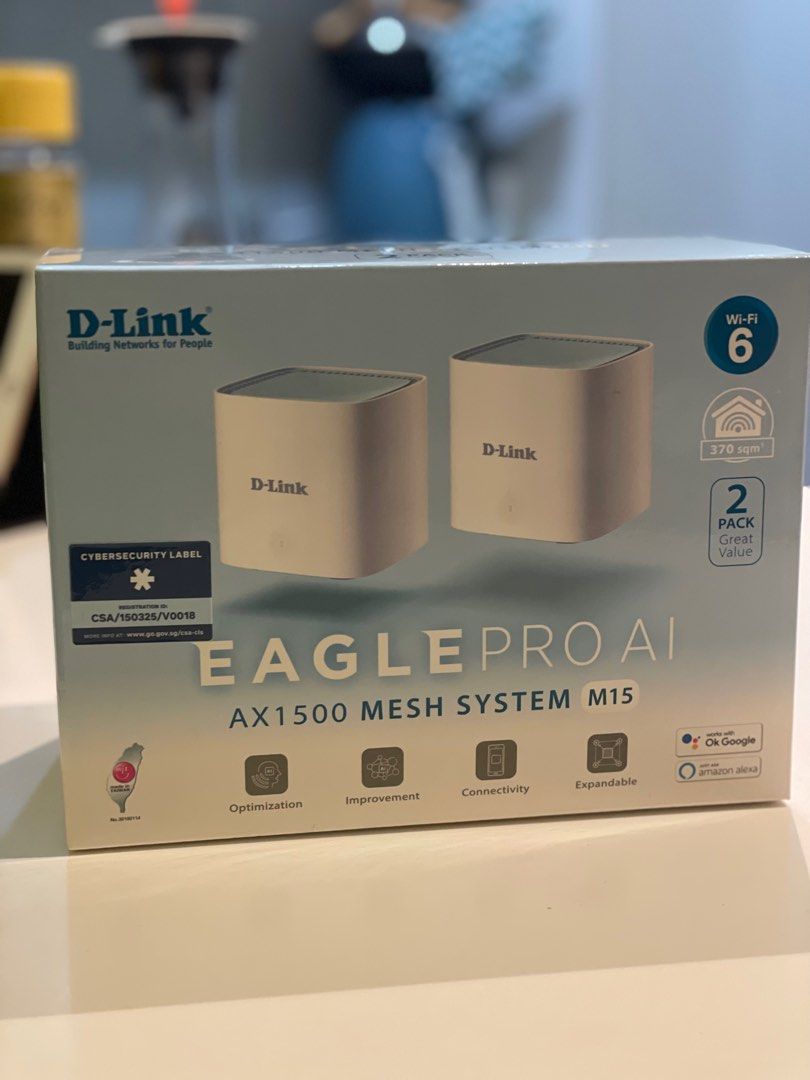 D-Link Eagle Pro AI AX1500 Mesh System M15, Computers & Tech, Parts ...