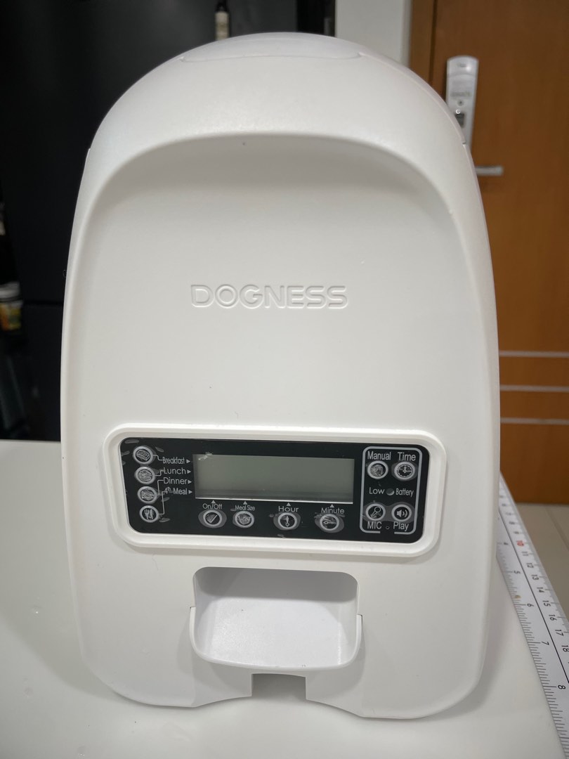 Dogness Programmable Feeder Mini (2L), Pet Supplies, Homes & Other Pet ...