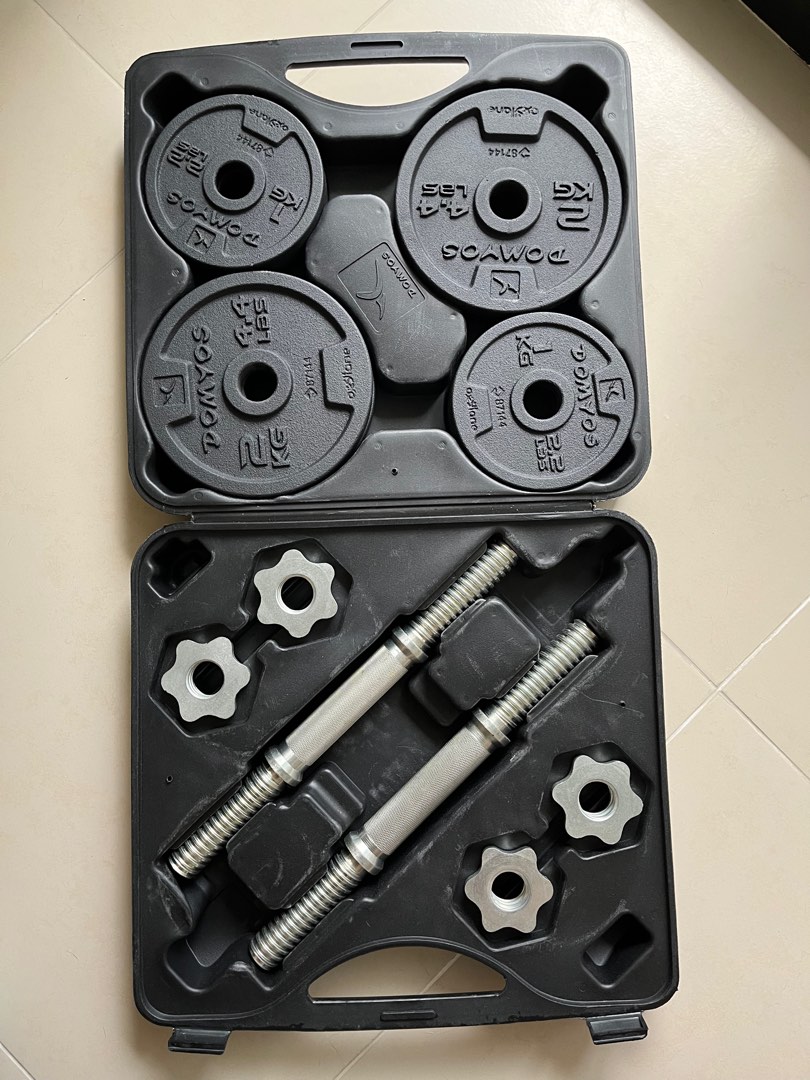 Dumbbell Kit 20kg from Decathlon, Sports Equipment, Exercise & Fitness ...