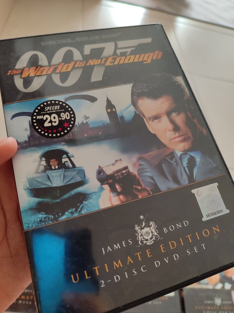 DVD James Bond SET, Hobbies & Toys, Music & Media, CDs & DVDs on Carousell