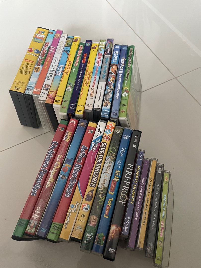 DVDs and VCDs letting go cheap, Everything Else on Carousell