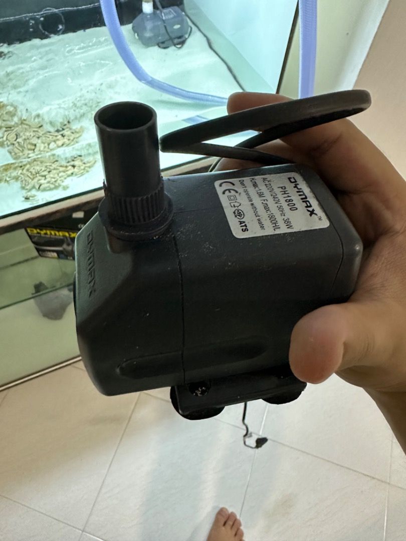 DyMax Aquarium Pump (1800L/H), Pet Supplies, Homes & Other Pet ...