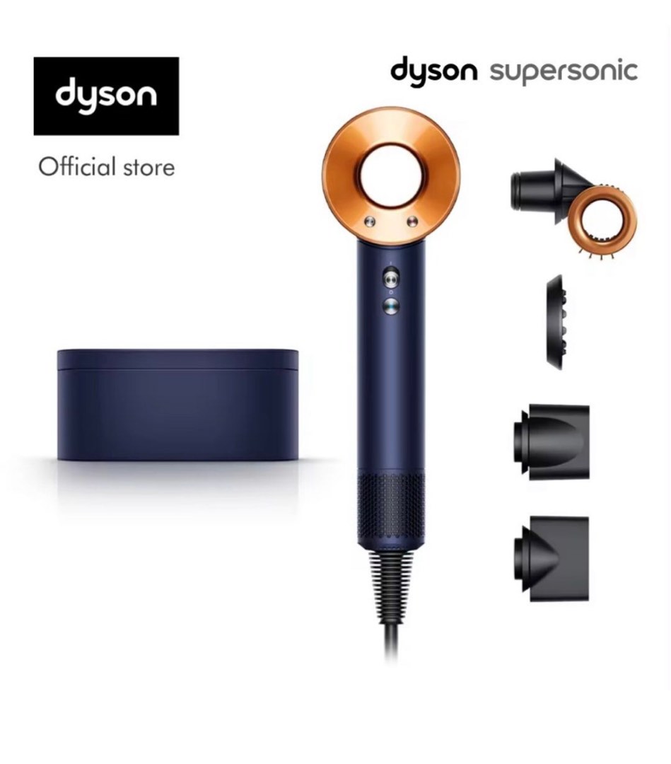 Dyson Supersonic Hairdryer HD15 (Prussian Blue/ Rich Copper), Beauty ...