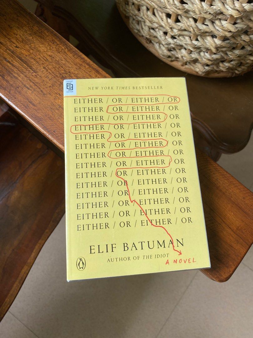 Either Or by Elif Batuman, Hobbies & Toys, Books & Magazines, Fiction ...