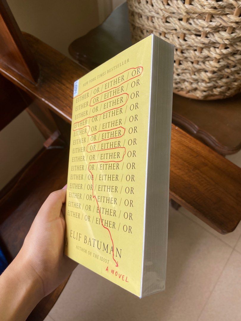Either Or by Elif Batuman, Hobbies & Toys, Books & Magazines, Fiction ...