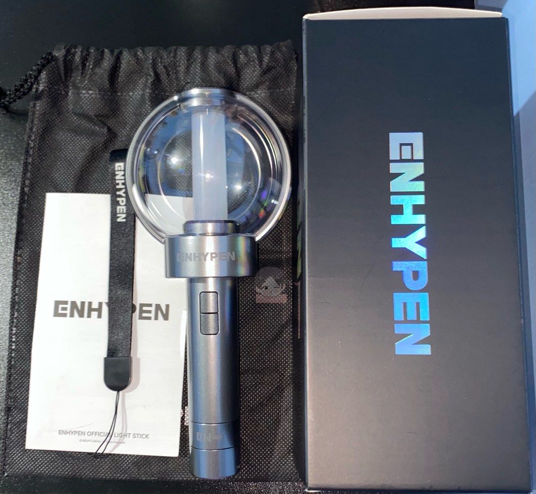 Enhypen Lightstick (Engene bong) with FREE unsealed album, Hobbies ...