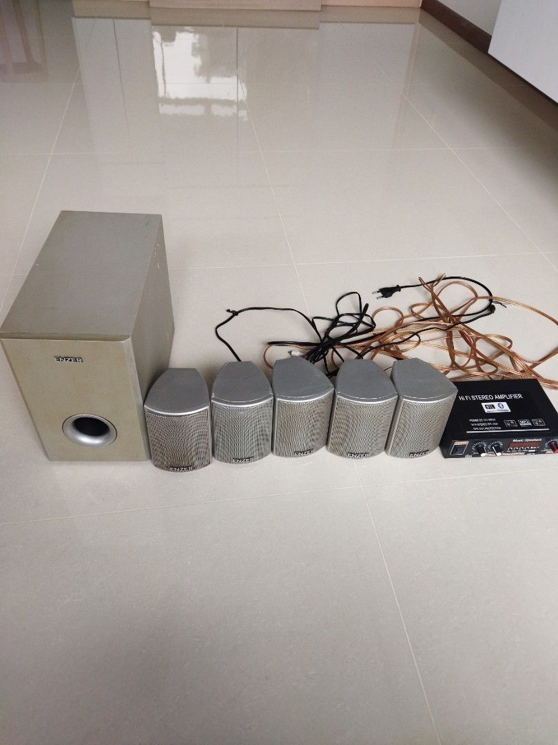 Enzer speaker sound system, Audio, Soundbars, Speakers & Amplifiers on ...