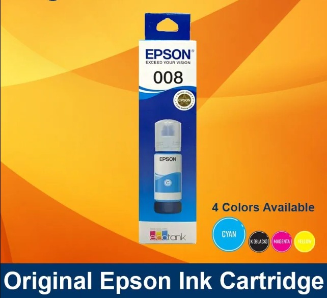 EPSON 008 Black C13T06G100 Ink 127ml L15150 L15160, Computers & Tech ...