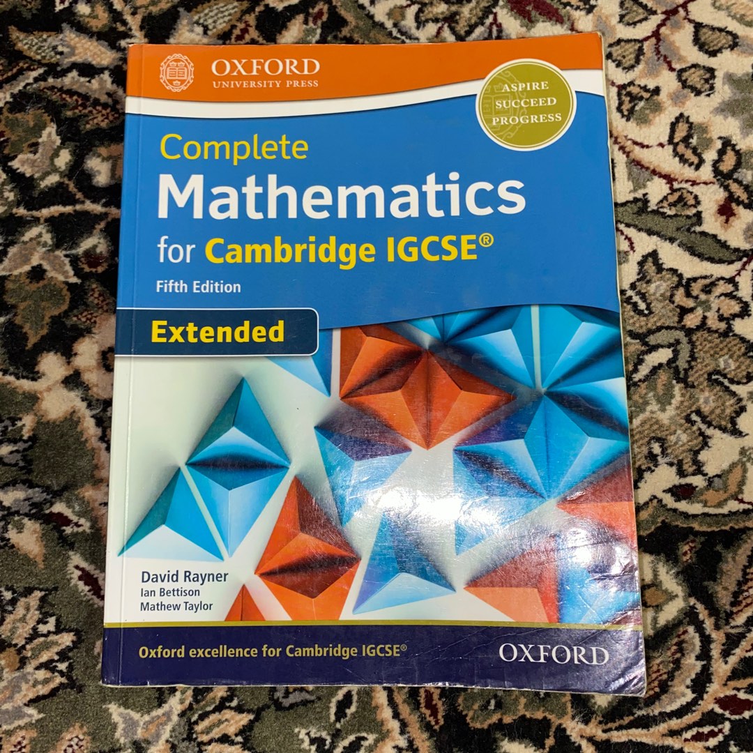 Extended Mathematics for Cambridge IGCSE (Fifth Edition), Hobbies & Toys, Books & Magazines ...