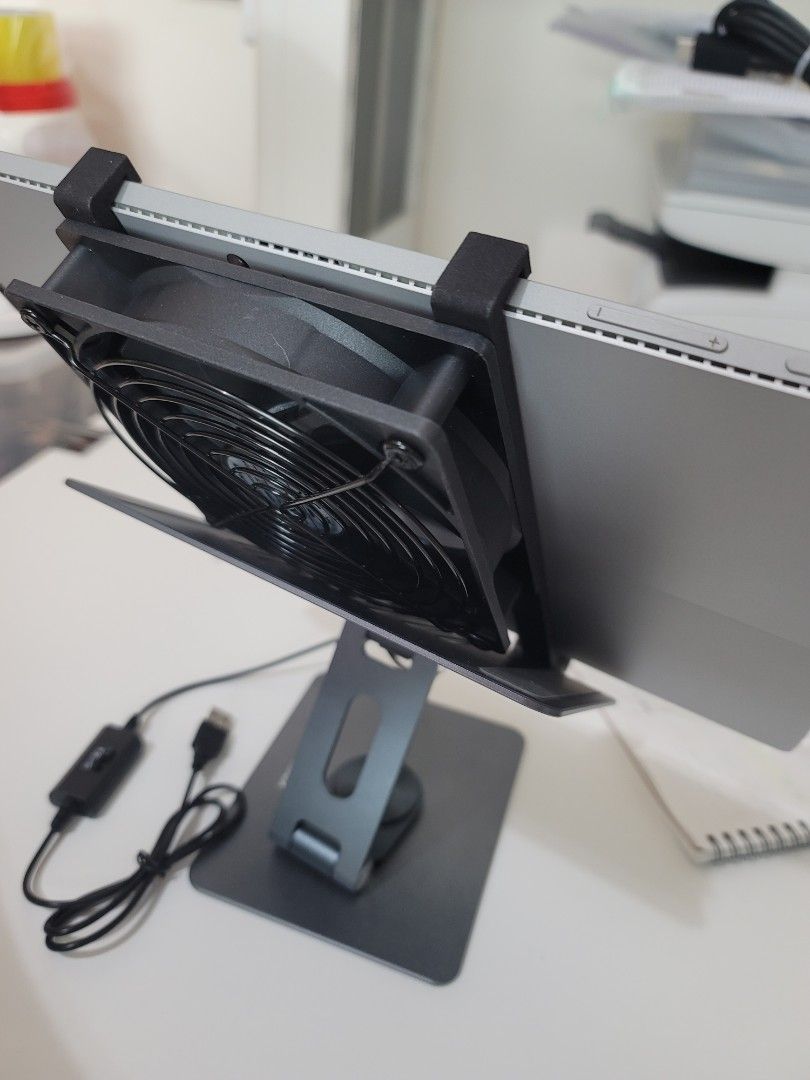 EXTERNAL Cooling fan for Microsoft Surface Pro 3/4/5/6/7, 電腦＆科技, 手提電腦 ...