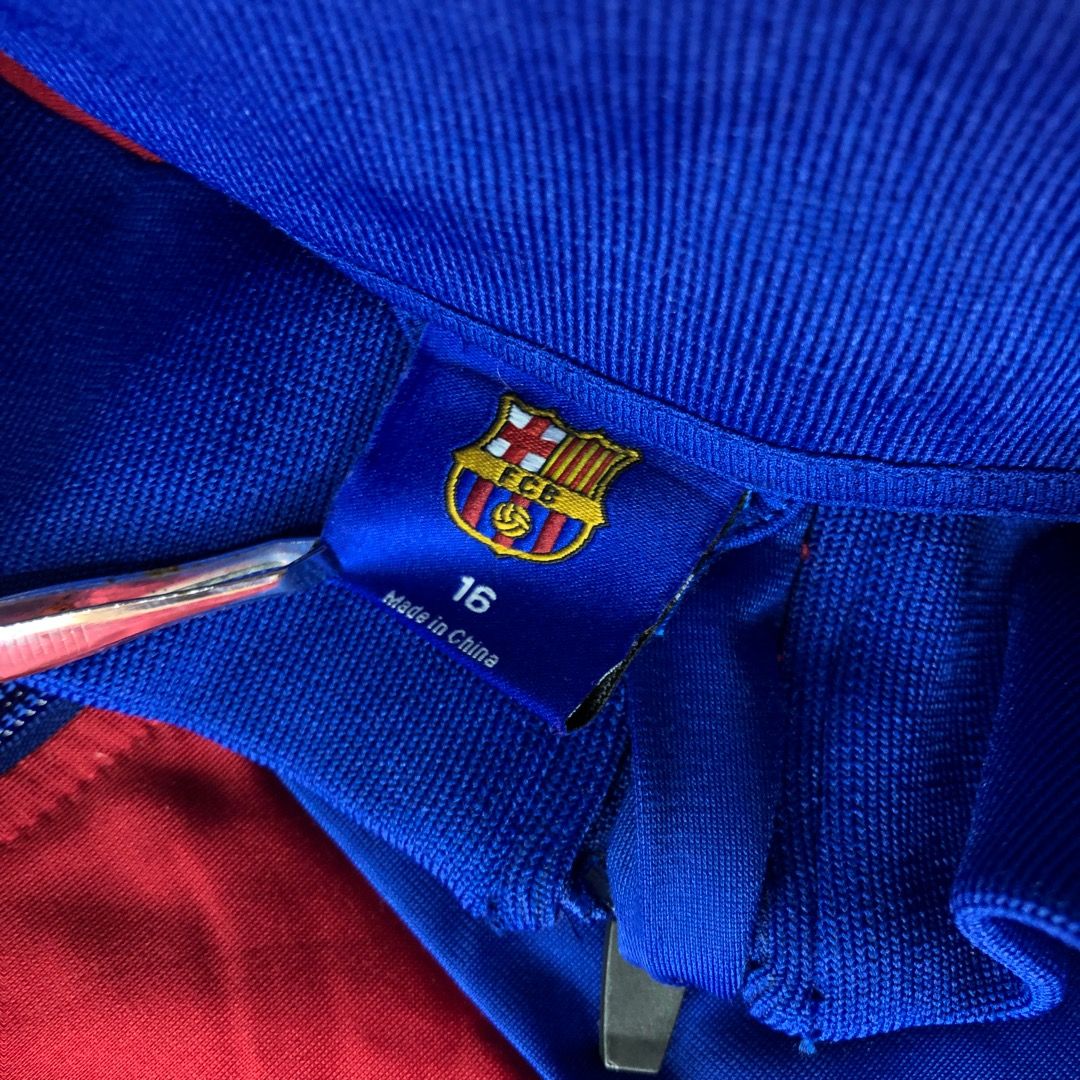 FCB Jacket, Men's Fashion, Coats, Jackets and Outerwear on Carousell