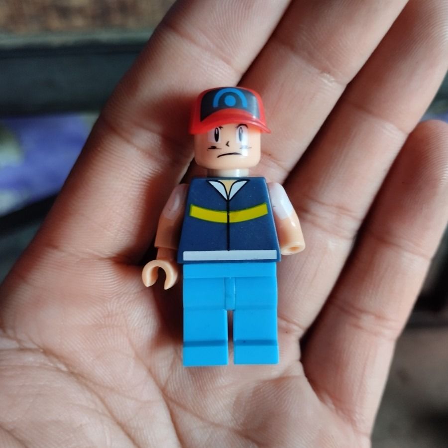 figure lego ash pokemon, Toys & Collectibles, Mainan di Carousell