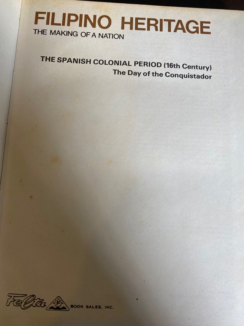 FILIPINO HERITAGE THE MAKING OF A NATION VOL. 4 ( Tagalog Filipiniana ...