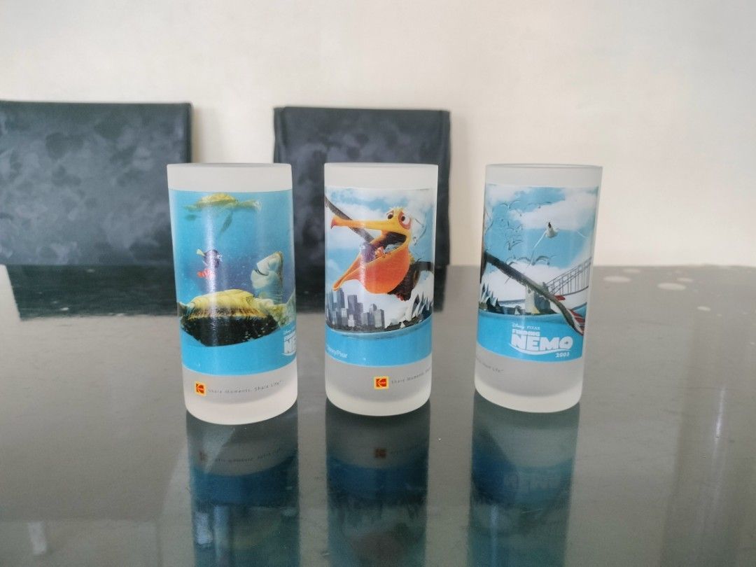 Finding Nemo 2003 Special Edition Glass Cups, Furniture & Home Living ...
