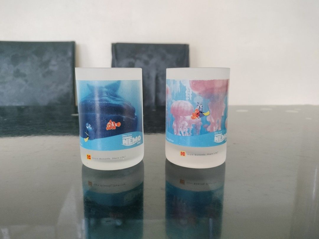 Finding Nemo 2003 Special Edition Glass Cups, Furniture & Home Living ...