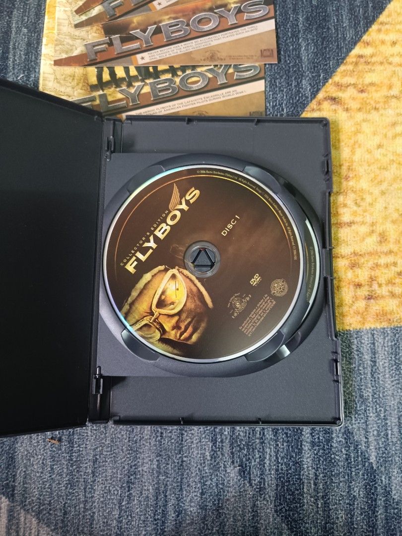 Flyboys collector edition movie with complete cards and disc, Hobbies ...