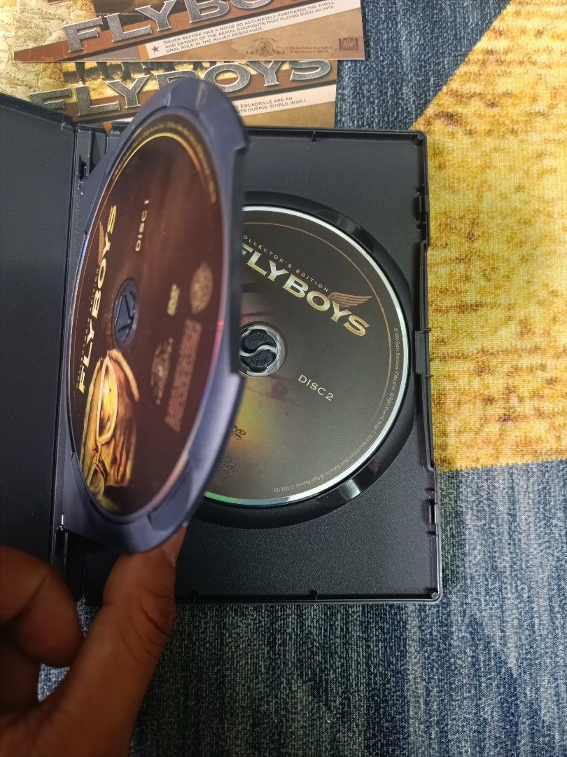 Flyboys collector edition movie with complete cards and disc, Hobbies ...