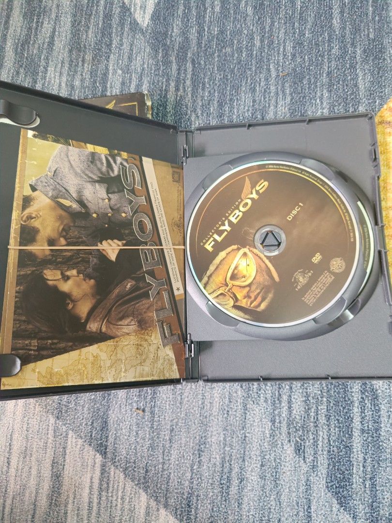 Flyboys collector edition movie with complete cards and disc, Hobbies ...