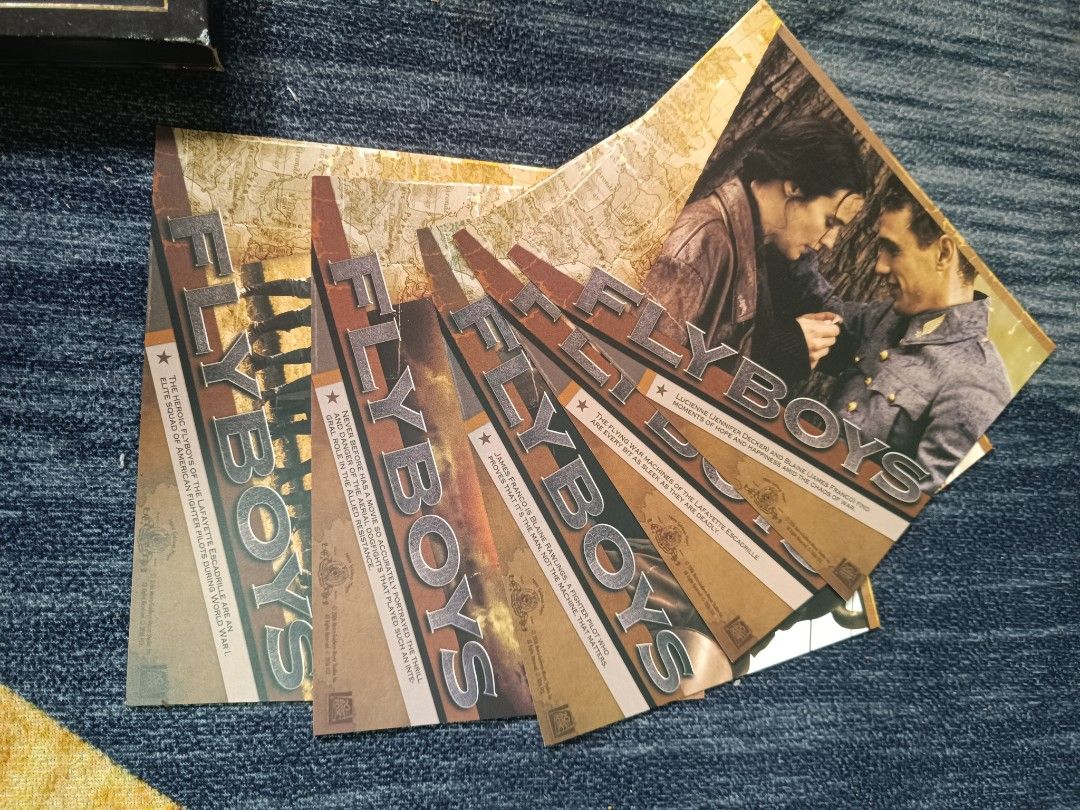Flyboys collector edition movie with complete cards and disc, Hobbies ...